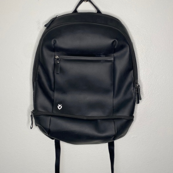 Vessel | Other | Vessel Signature Leather Backpack All Black | Poshmark